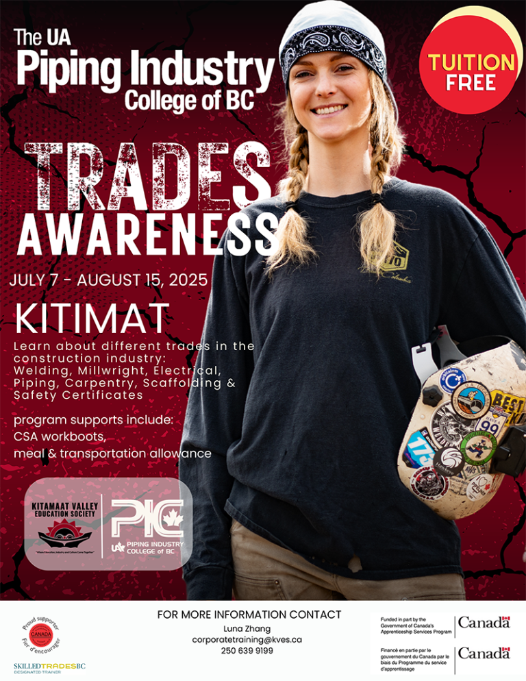Trades Awareness Program - Kitamaat Valley Education Society